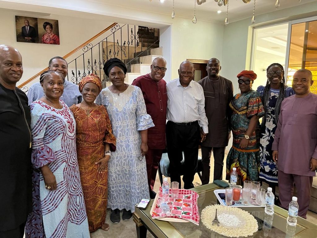 CONDOLENCE VISIT TO PASTOR & MRS SHYNGLE WIGWE